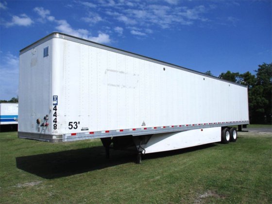 2017 Hyundai 53 ft Dry Van Trailer - Swing Door, Air Ride, Sliding Axle ...