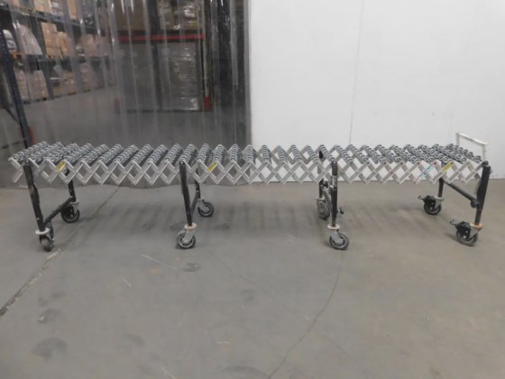 Best Flex Flexible Roller Conveyor 11-1/2 Ft M2688 in El Paso, TX, USA