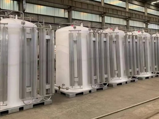 Mini LOX LIN LAr LCO2 LNG Microbulk Containers Cryogenic liquid oxygen ...