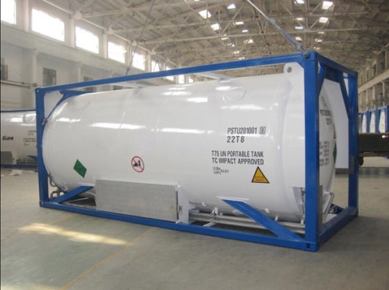 20ft 16bar cryogenic liquid oxygen/ nitrogen/ argon ISO tank containers ...