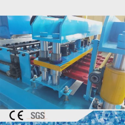 Automatic Galvanized Glazed Zinc Roofing Sheet Metal Tile Making ...