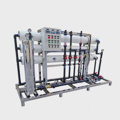High Flow Rate Industrial RO System with Stainless Steel Frame in Henan ...