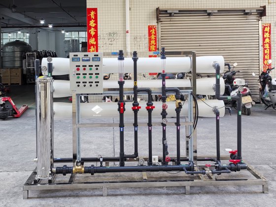 High Flow Rate Industrial RO System with Stainless Steel Frame in Henan ...