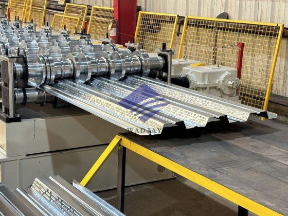 High-Accuracy Floor Deck Profile Roll Forming Line in Henan, China