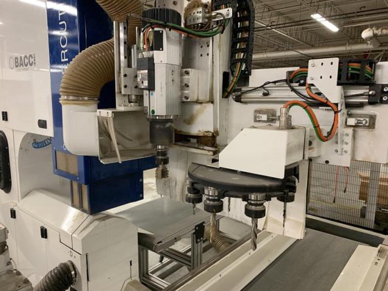 BACCI MASTER/CUT CNC BANDSAW WITH ROUTER UNIT in Hickory, NC, USA