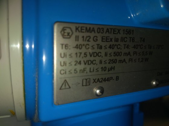 Pressure transmitter Cerabar S, PMP71-1MA1HB1GAAAA Endress und Hauser ...