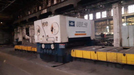 Sheet leveling machine SKET UBR 40 in Panevėžys, Lithuania