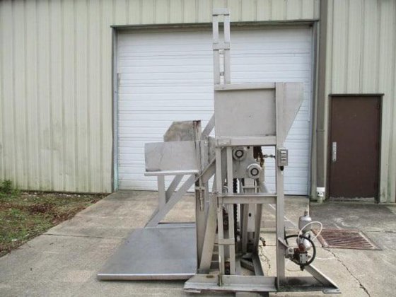 RMF Hydraulic Vat Dumper; Md#110, Two-Stage; 8' Dump Height in Lake ...