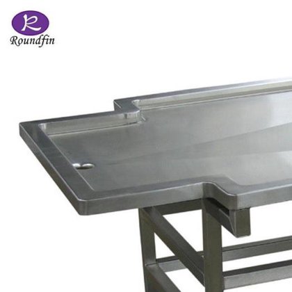 Autopsy cleaning table corpse dissection table embalming table in ...
