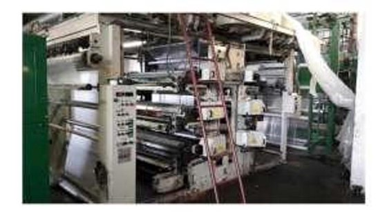 1995 CMF 6 colour inline stack flexo press in Europe