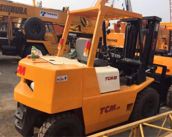 Good Working Condition 5 ton TCM forklift FD50 /Japan made tcm 2.5ton ...