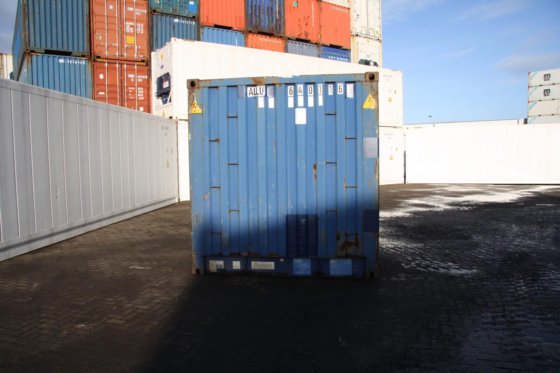 20FT Flat rack Fixed-End container in Rotterdam, Netherlands