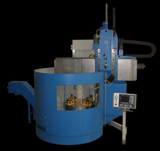 CNC cycle controlled single column carousel lathe 12FR3 in Overath, Germany