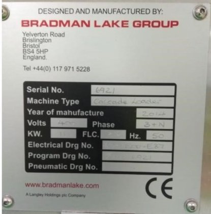 2014 Bradman Lake Cascade Loader in Auckland, New Zealand