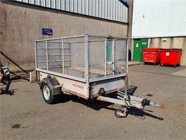 PRO TEC CAGED PLANT TRAILER in Rothwell, England, United Kingdom