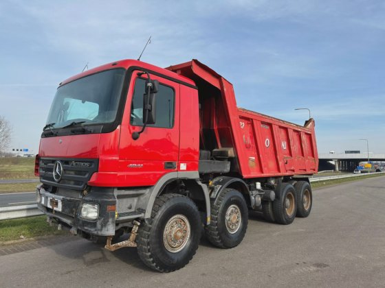 2006 MercedesBenz Actros 4841 8x8 MP2 Tipper EURO3 in Velddriel ...