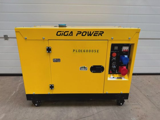 2022 Giga power PLD16000SE 15KVA silent set in Velddriel, Netherlands