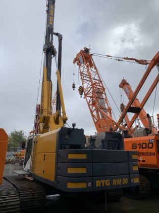 2016 RTG RM20 pile driving rig in Stratford-upon-Avon, England, United ...