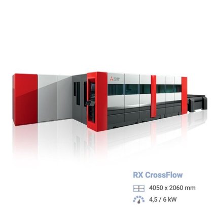 Mitsubishi Electric LASER CUTTING SYSTEM RX CrossFlow in Asola, Italy