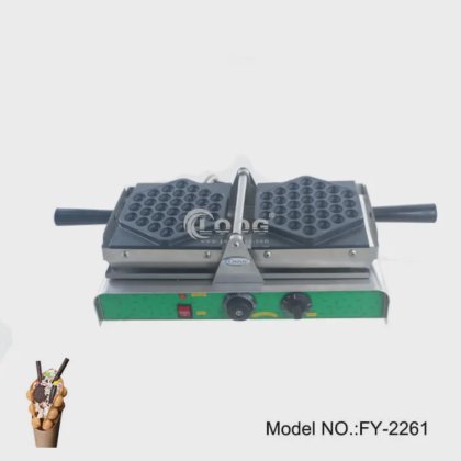Egg waffle maker electric type commercial bubble waffle machine in ...