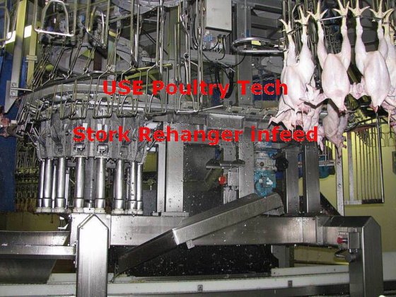 Stork rehanger/hockcutter kill/ev in Hillegom, South Holland, Netherlands