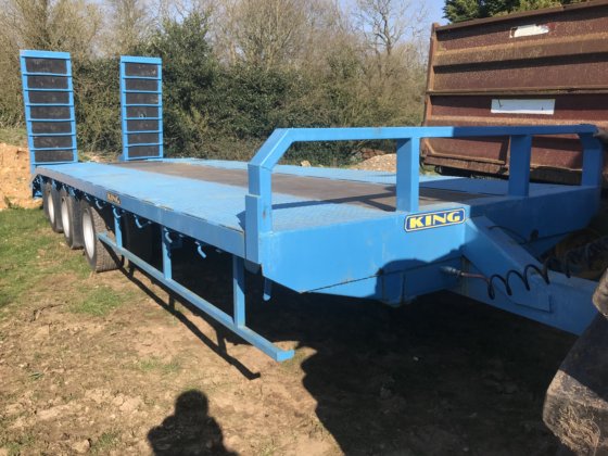 King Low Loader Trailer in Taunton, England, United Kingdom