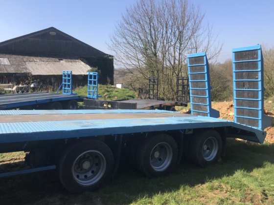 King Low Loader Trailer in Taunton, United Kingdom