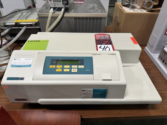 MOLECULAR DEVICES SPECTRA MAX 384 PLUS MICROPLATE SPECTROPHOTOMETER in ...
