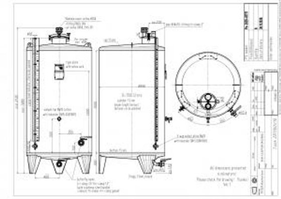 New Stock Letina 290 Gallon / 1100L SW Storage Tank in Portland, OR, USA