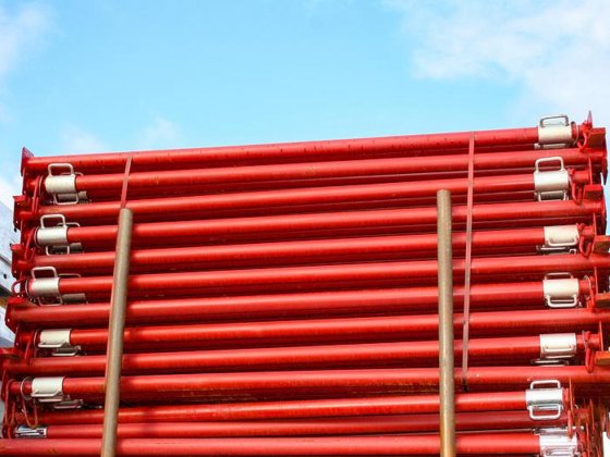 Ceiling Formwork - Painted Prop 10kN 3.0-5.0m in Poland