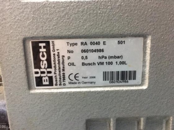 BUSCH RA 0040 E in Barcelona, Spain