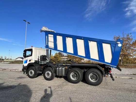 2022 Scania P500 XT 8X4 in Cuneo, Italy