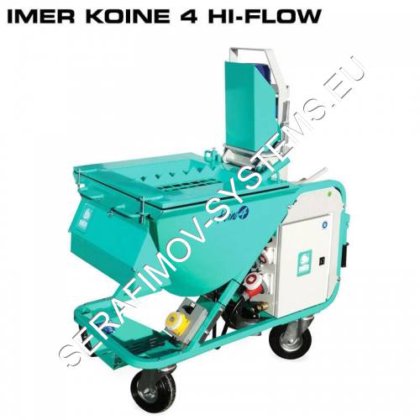 IMER GROUP IM1106320 Машина за мазилка IMER KOINE 4 HI-FLOW in Burgas, Bulgaria