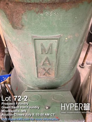 MAX Oscillating Spindle Sander, Model A2386, 1 HP, 220V in Minneapolis ...