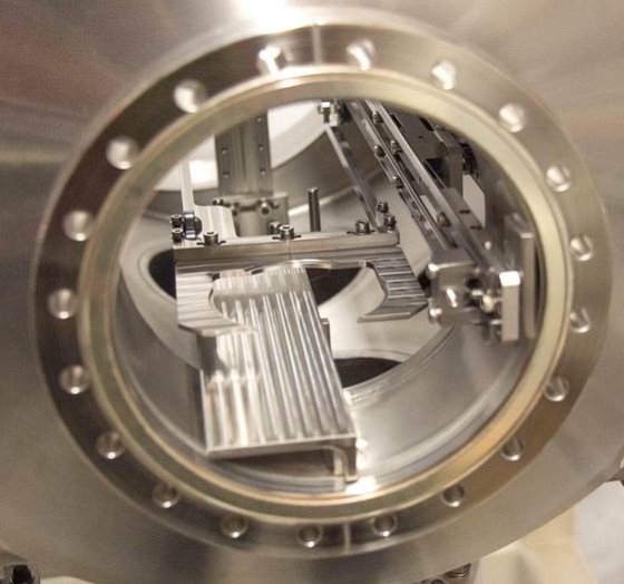 Vacuum Chamber Wafer Transfer System w/ Ports + Varian Triode Ion Pump ...