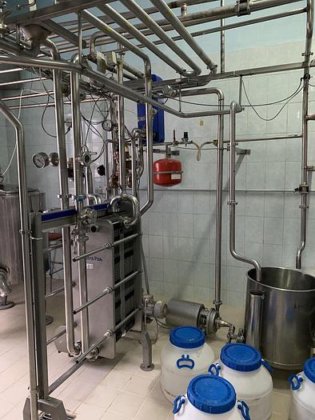 Tetra Pak Pasteurizer Plant with Milk / Cream Separator in Ukraine