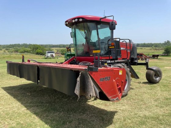 2014 Case IH WD2303 Series II Self-Propelled Mower Conditioner W/RD193 ...