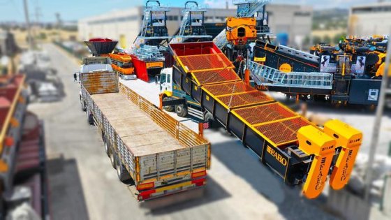 Aggregate Equipment in İzmir, Turkey