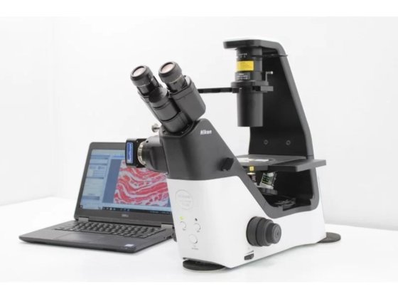 Nikon Eclipse Ts2-FL Inverted LED Fluorescence Phase Contrast Microscope in Walpole, MA, USA