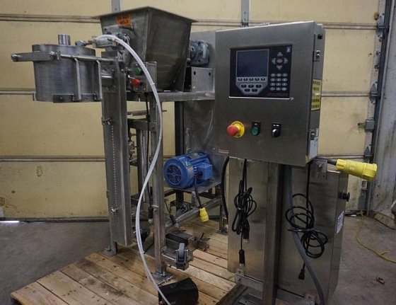 NEW – OPEN MOUTH FOOD GRADE AUGER PACKER – (#9658) in USA