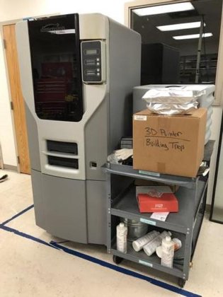 2004 Stratasys Dimension SST 1200ES 3D Printer and CleanStation SRS-DT3 ...