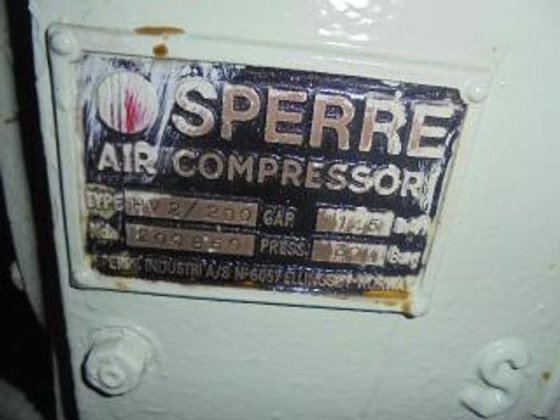 SPERRY HV2-200 AIR COMPRESSOR in India