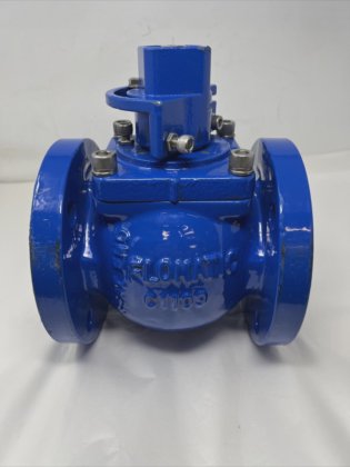 Flomatic 3” 54-4 Flo-E-Centric With 2” Operating Nut Plug Valve 200 PSI Flange in Adrian, MO, USA