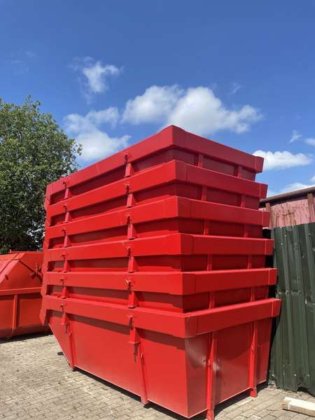 2022 Containers 3m3 6m3 9m3 9m3 Closed/open in various colors IN STOCK ...