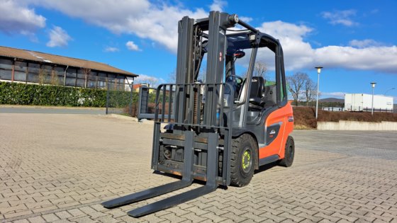 2022 Linde H35T-01 BR1202 LPG forklift #HF2396 in Augustdorf, Germany