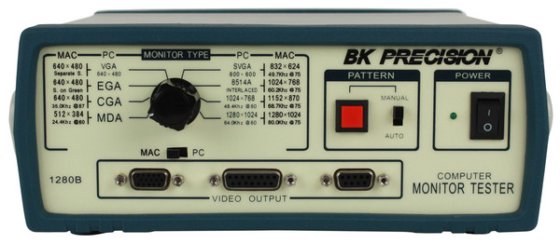 B&K Precision 1280B Benchtop Computer Monitor, PC and MAC, Video ...