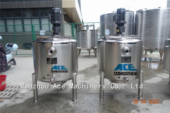 New Emulsifying Mixing Pot Homogeneous Blending Tank Vacuum Sealed ...