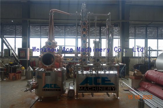 2023 Ace Single Malt Single Barrel Whiskey 3000L Copper Alcohol ...