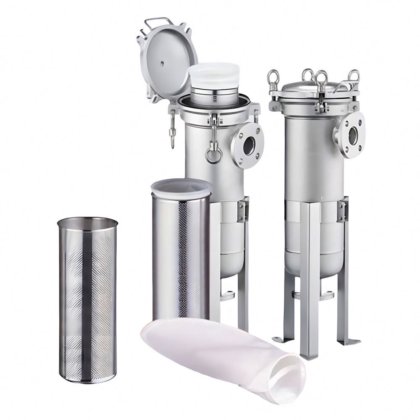 Bag Filter Series Stainless Steel Liquid Bag Filter Housing/Filter ...