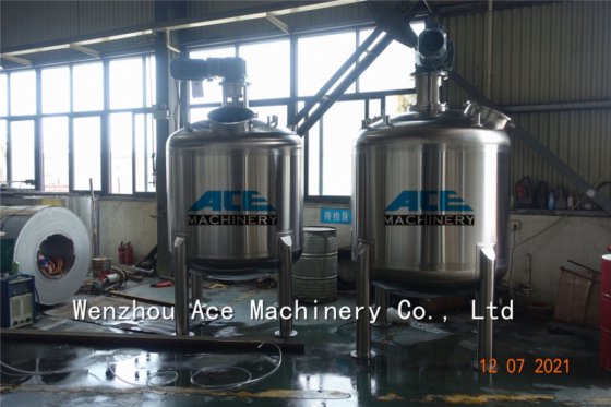 High Speed Stainless Steel 304 Steam Jacket Heating 100 1000 Gallon ...